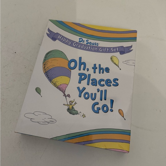 Other | Dr Seuss Happy Graduation Gift Set Oh The Places Youll Go ...